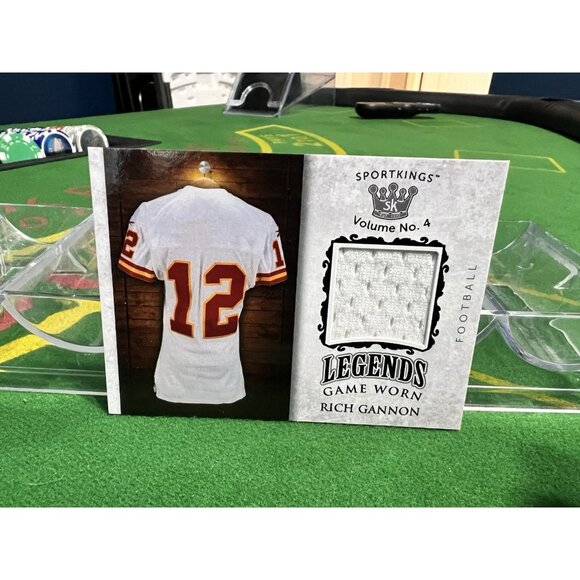 Other | Sports Kings Legends Game Worn Rich Gannon 2225 Memorabilia ...